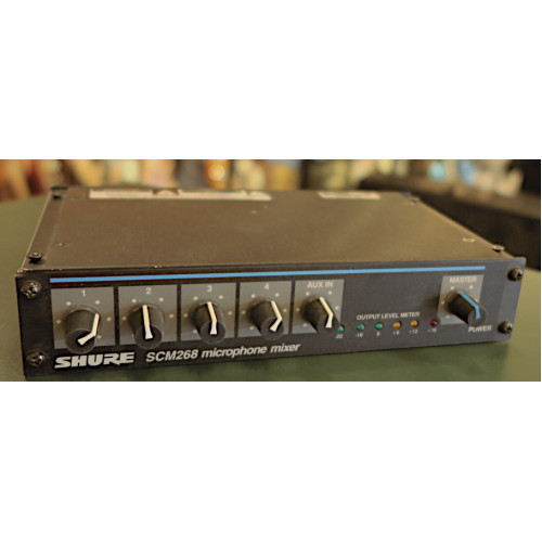 Shure SCM268E mic preamp/ monomixer